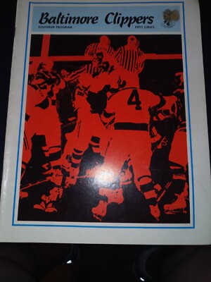 12/26/70 Montreal Voyaguers vs. Baltimore Clippers (AHL) Program ...