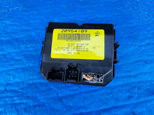 2010 - 2016 CADILLAC SRX TAILGATE LIFTGATE CONTROL MODULE 20954189 OEM ...