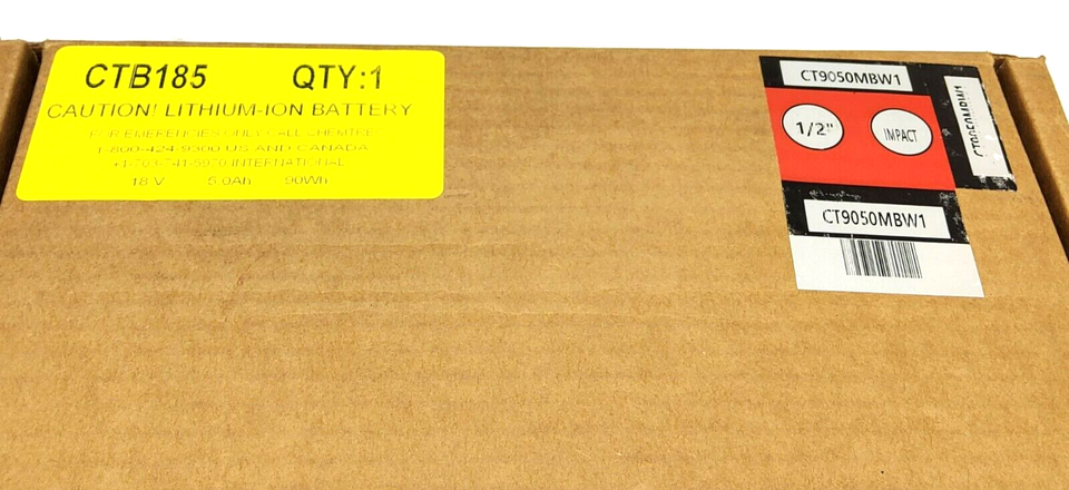 Snap-on CT9080MBDB 18V 1/2" Cordless Impact Wrench Gun | 18 Volt ...