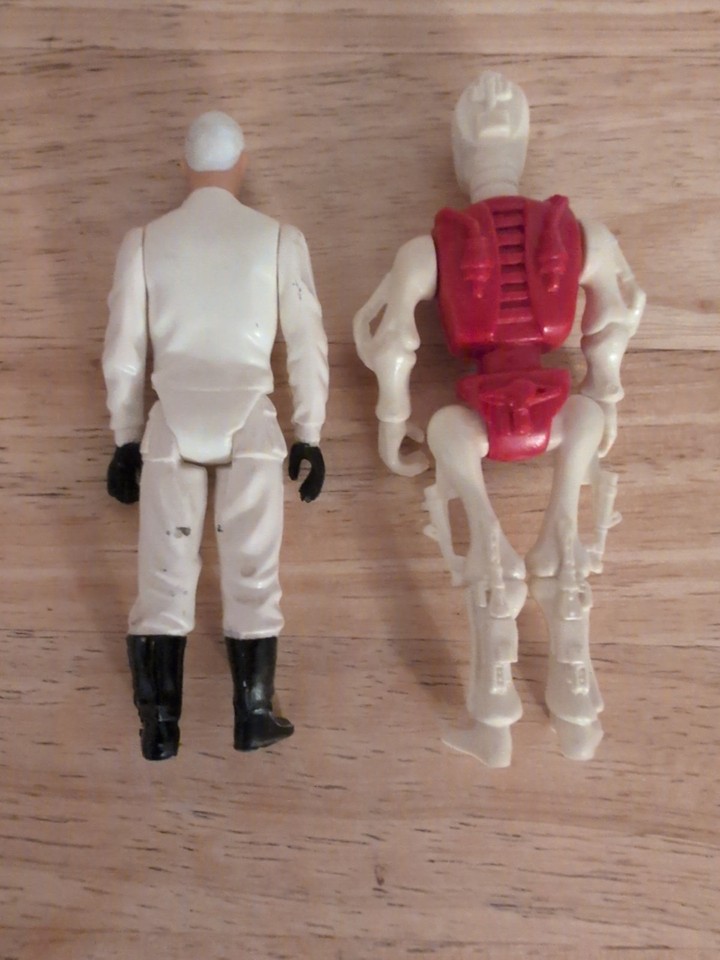 Gi Joe Red Shadow Vulture Army. Baron Ironblood & Skeletron. UK Palitoy ...