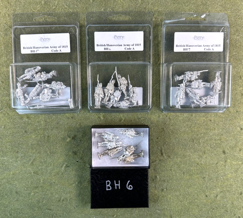 Perry Miniatures Napoleonic British / KGL Infantry (24) 28mm Metal ...