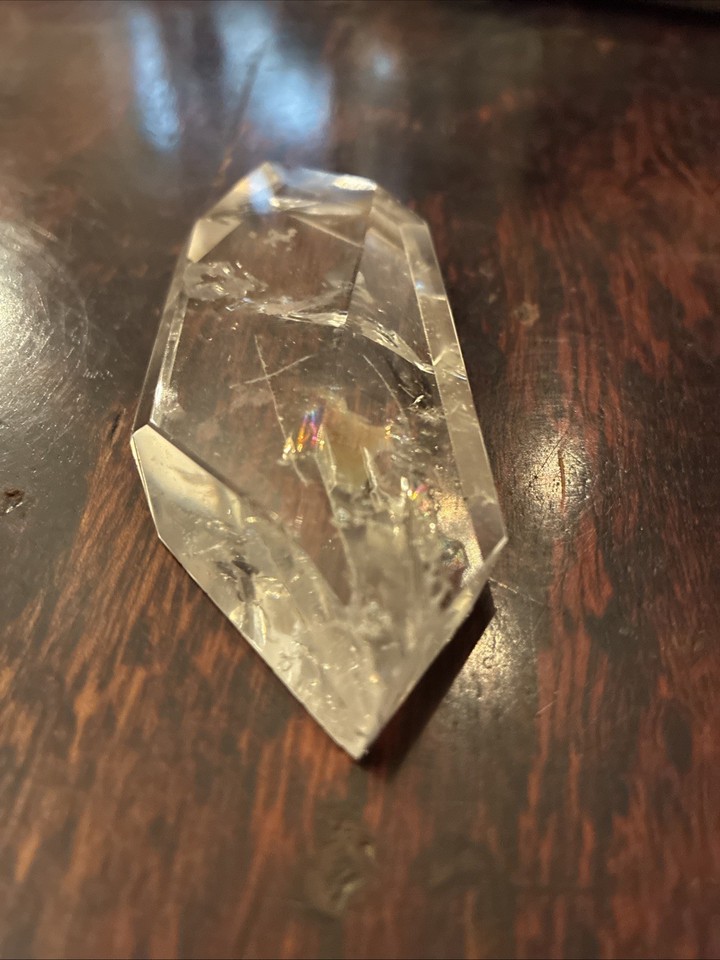 Clear Quartz Crystal Palm Stone | eBay