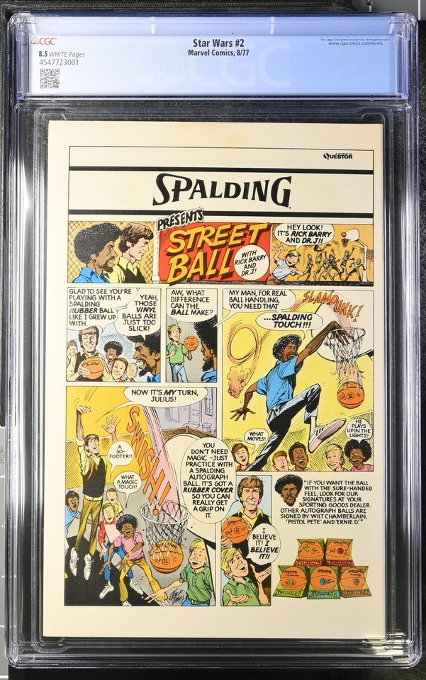 Star Wars #2 (1977) 1st App of Obi Wan Kenobi, Hans Solo & Chewbacca - CGC 8.5 | eBay