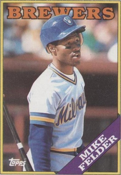 1988 Topps - #718 Mike Felder for sale online | eBay