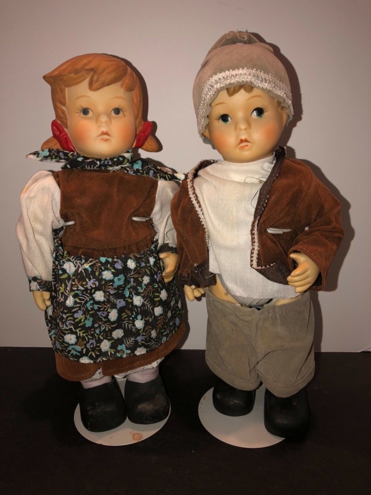 VINTAGE M.I. HUMMEL GOEBEL DOLL BY OUMLET "GRETEL" PORCELAIN DOLL 10 ...