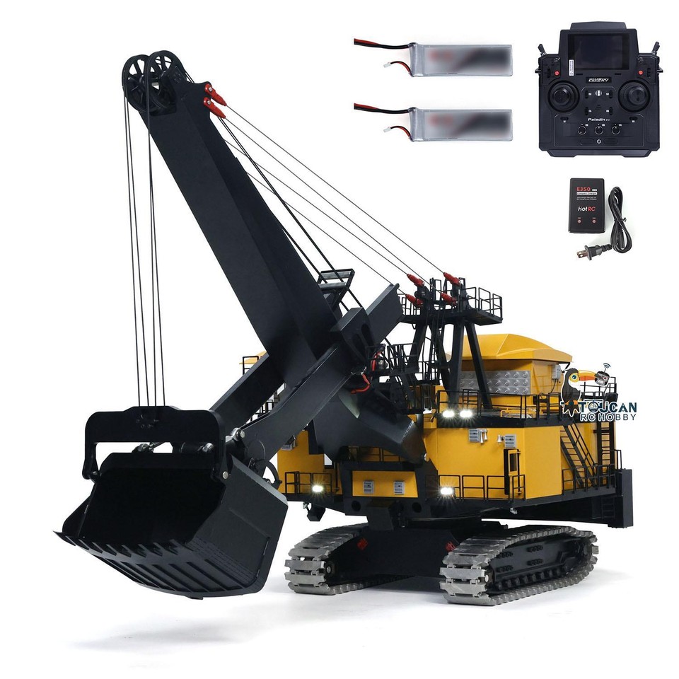 1/25 Metal Electric Rope Shovel Excavator RC Mining Digger RTR Model W ...