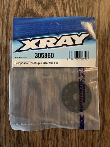 XRAY T1 T2 T3 T4 T4F X4 X4F Composite Offset Spur Gear 90T / 64 No ...