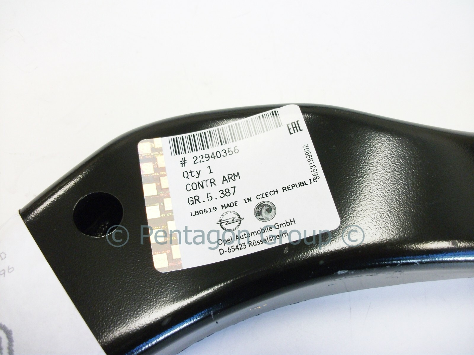 Genuine Vauxhall Insignia A 14-17 LH Upper Rear Suspension Control Arm ...