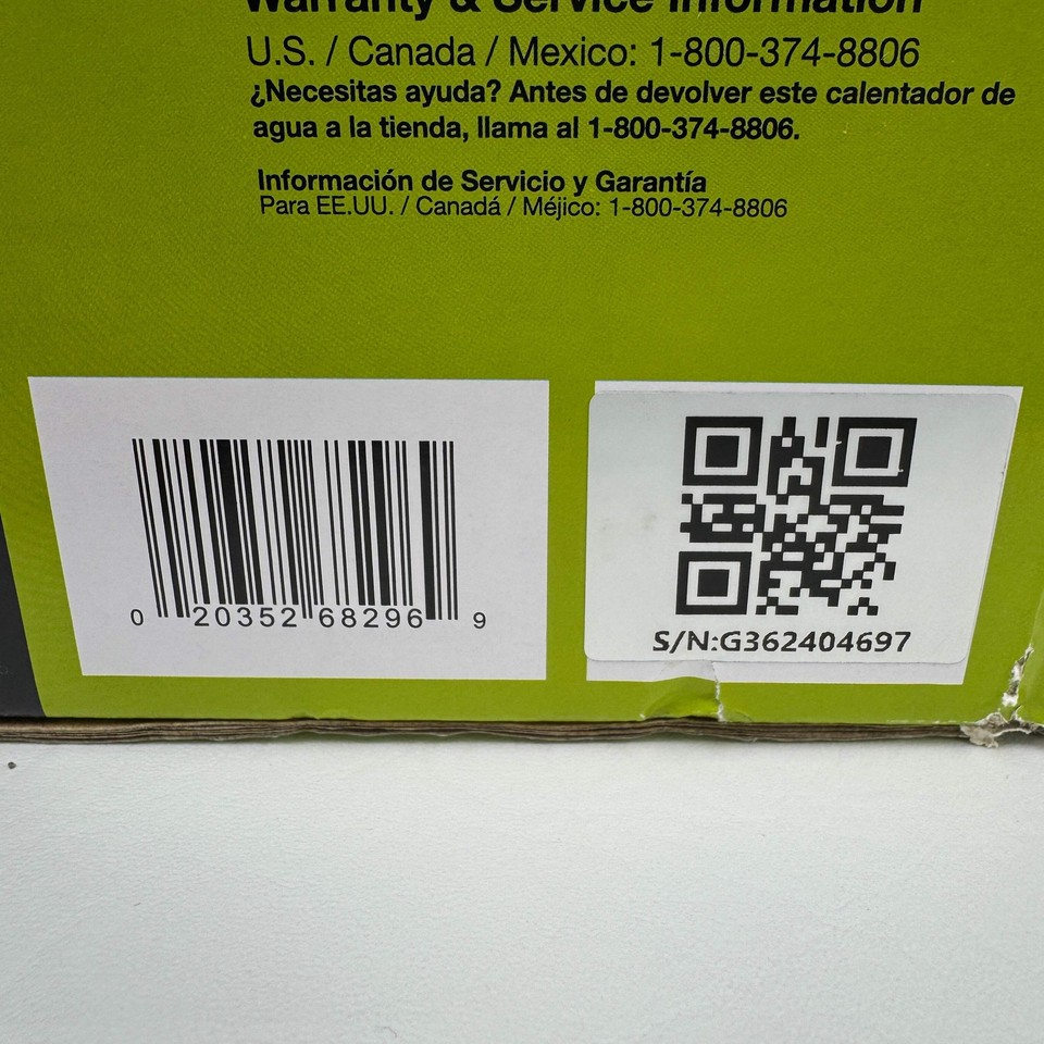 New Rheem Retex-27 Tankless Water Heater | eBay