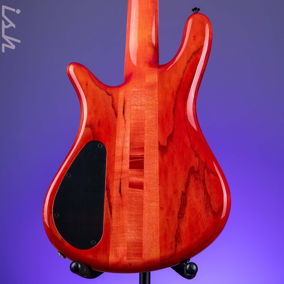 Spector USA NS-5 5-String Bass Inferno Red Custom Finish | eBay