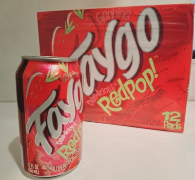 Faygo Soda Redpop 12-ounce 12-pack cans | eBay