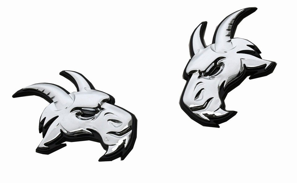 New Head Emblems Right Left Badges for TRX Ram 1500 Fender Badge ...