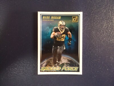 2018 Panini Donruss Ground Force Football Mark Ingram Card # GF-16 | eBay