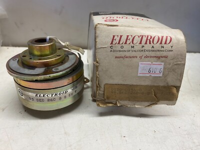 Electroid Clutch & Brake Assembly 99 BEC 26C 8 8 6V T NEW 0120-0196-0 ...