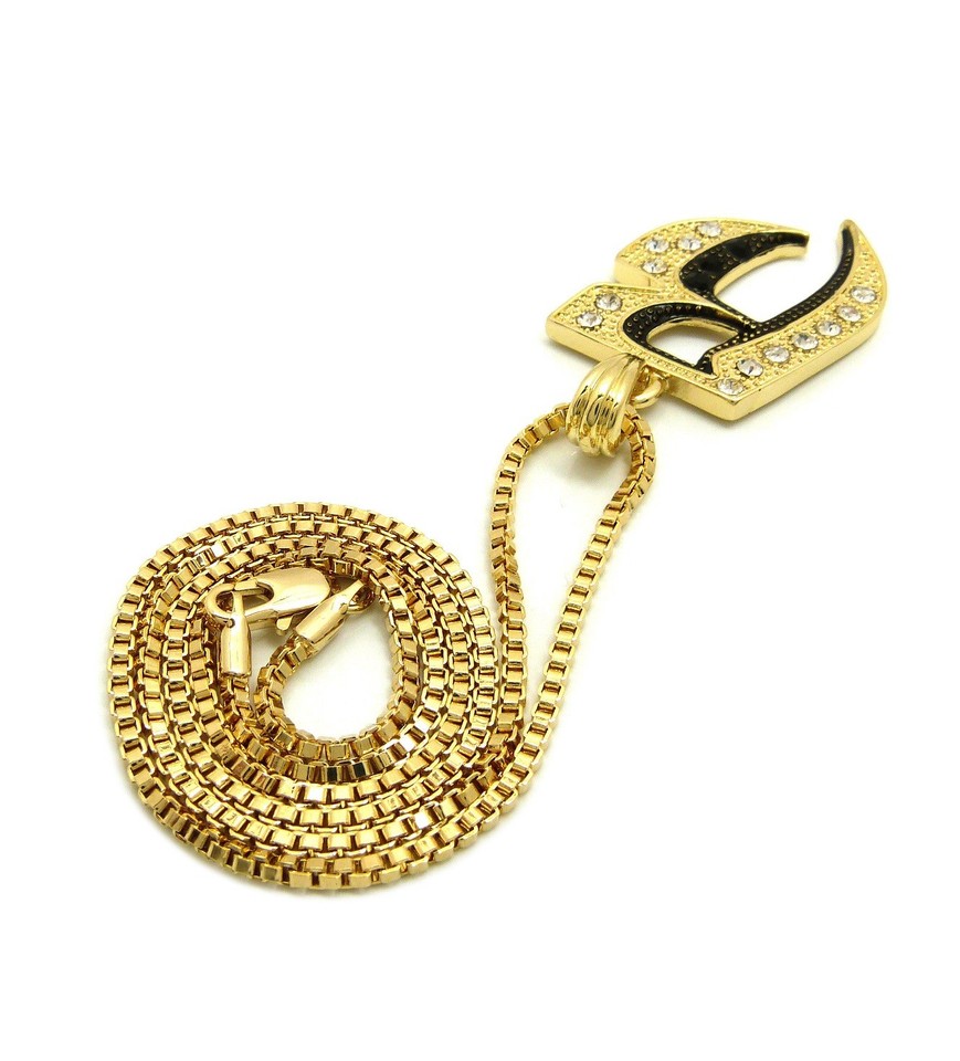 NEW 'R' RUFF RYDERS PENDANT & 24" VARIOUS CHAINS HIP HOP NECKLACES ...