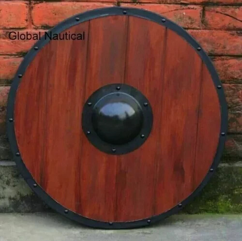 24 inch Medieval Round Shield Viking Shield Unique vintage Design ...