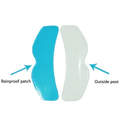 New Anti-Fog/Anti-Rain Patch 1 Set 23.5*7cm For Rain PP Film Rainproof ...