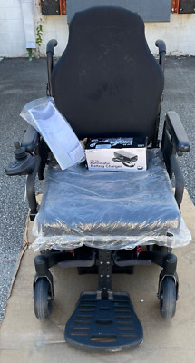 Sunrise Medical Quickie Pulse 6 Black Power Wheelchair w/ Joystick ...