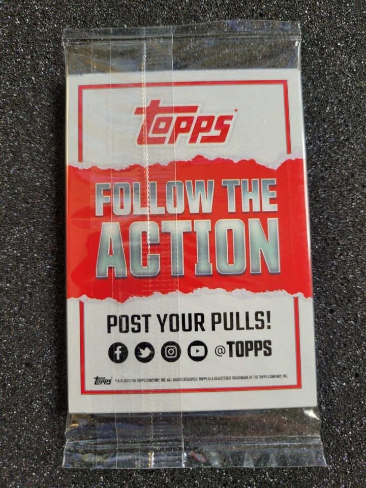 2023 TOPPS INTERNATIONAL TRADING CARD DAY SEALED PACK - ANDREW ...