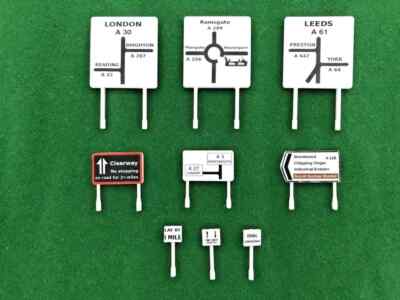 Replica Minic Motorways Road Signs - A Road Signs | eBay UK
