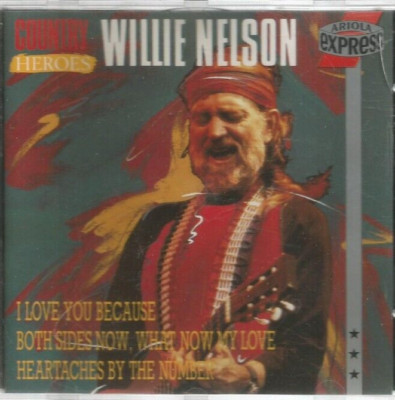 WILLIE NELSON - COUNTRY HEROES (CD, Ariola, IMPORT) BRAND NEW | eBay