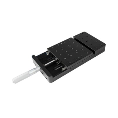 Precision Manual Linear Stage X-Axis Slide Table Stretch Platform PT ...