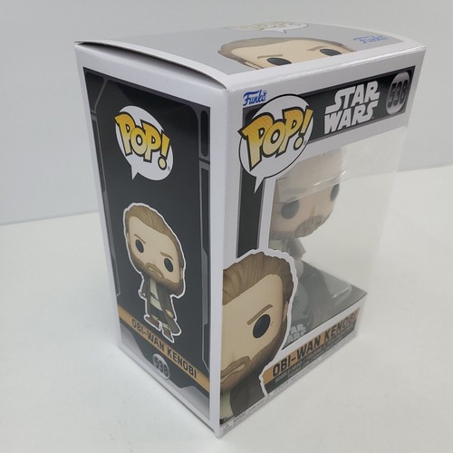 Funko Pop! Star Wars Obi-Wan Kenobi -Obi-Wan Kenobi #538 NEW rear ...