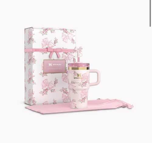 STANLEY x Love Shack Fancy Tumbler 20oz Rosa Beaux Pink- PRESALE ...