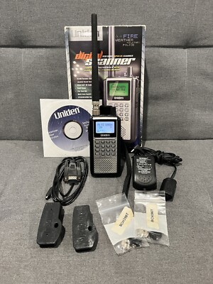 Uniden BCD 396XT portable digital/analog scanner TrunkTracker APCO 25 ...