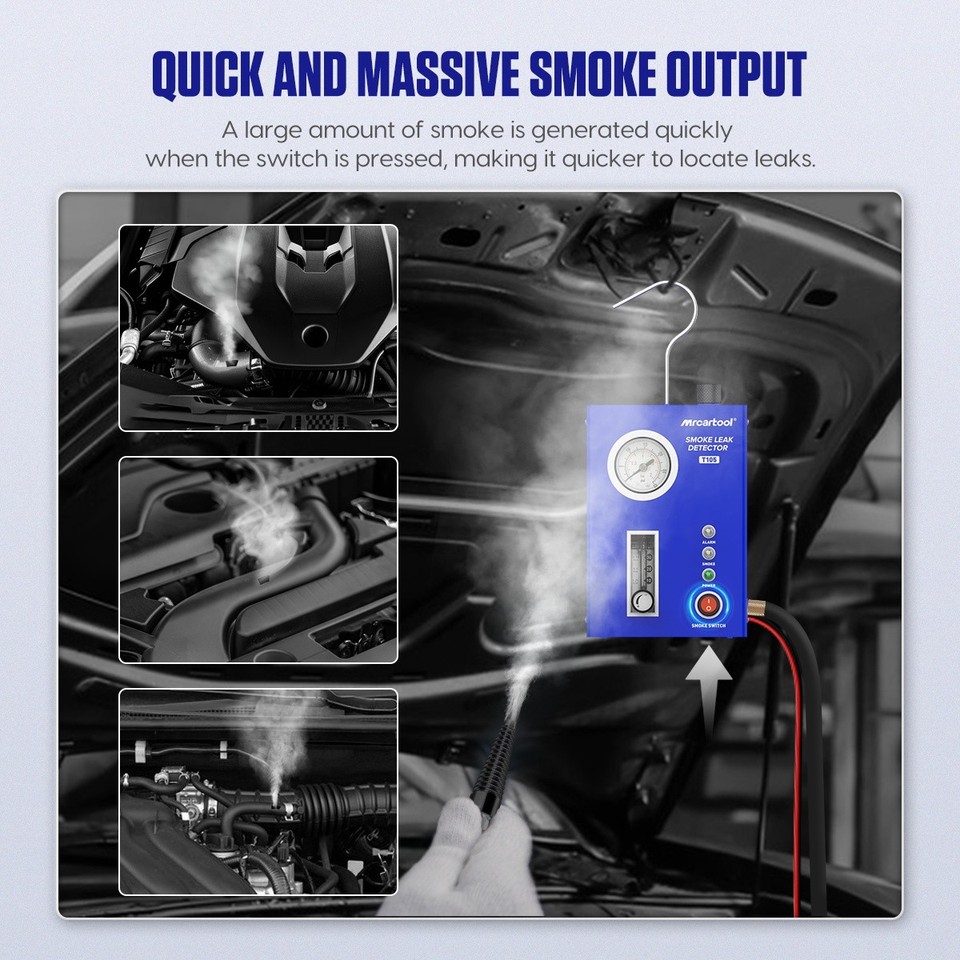Automotive Smoke Detector Machine EVAP Car Pipeline Systems Vacuum Leak ...