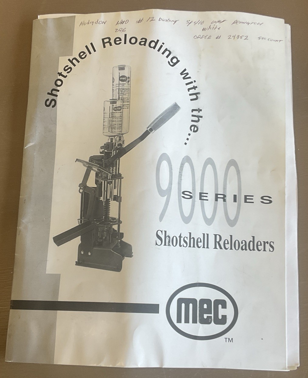 MEC 9000G 410 Shotshell Manual Automatic Progressive Reloader Tested ...