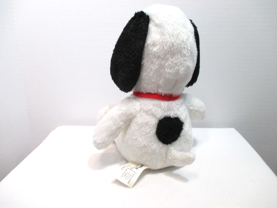 Snoopy by Kohls Cares 12 " Plush Peanuts Dog White Black Spots Red ...