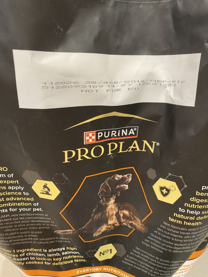 PRO PLAN Large Athletic Adult Dry Dog Food - Chicken - 14kg - New ...