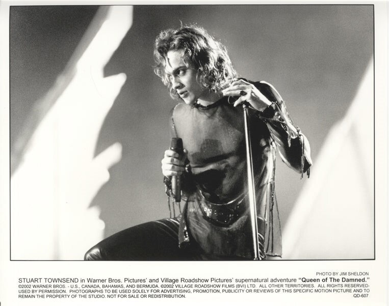 Stuart Townsend Queen Of The Damned Stuart Townsend As Lestat In Queen