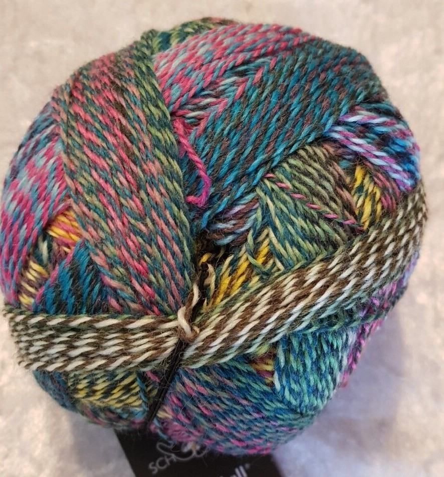 Schoppel Crazy Zauberball Sock Yarn #2389 Anniversary Party 100g | eBay
