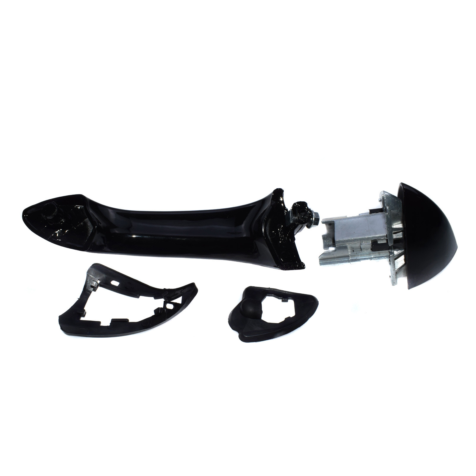 Outside Door Handle Black Rear Left Driver For BMW E53 X5 1999-2006 ...