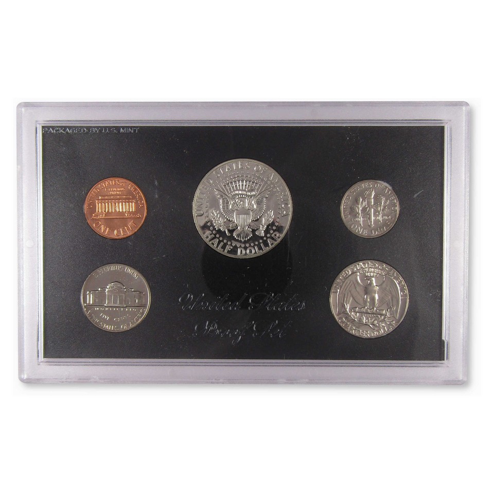 1970 Proof Set with Small Date Cent U.S Mint Government Packaging OGP ...