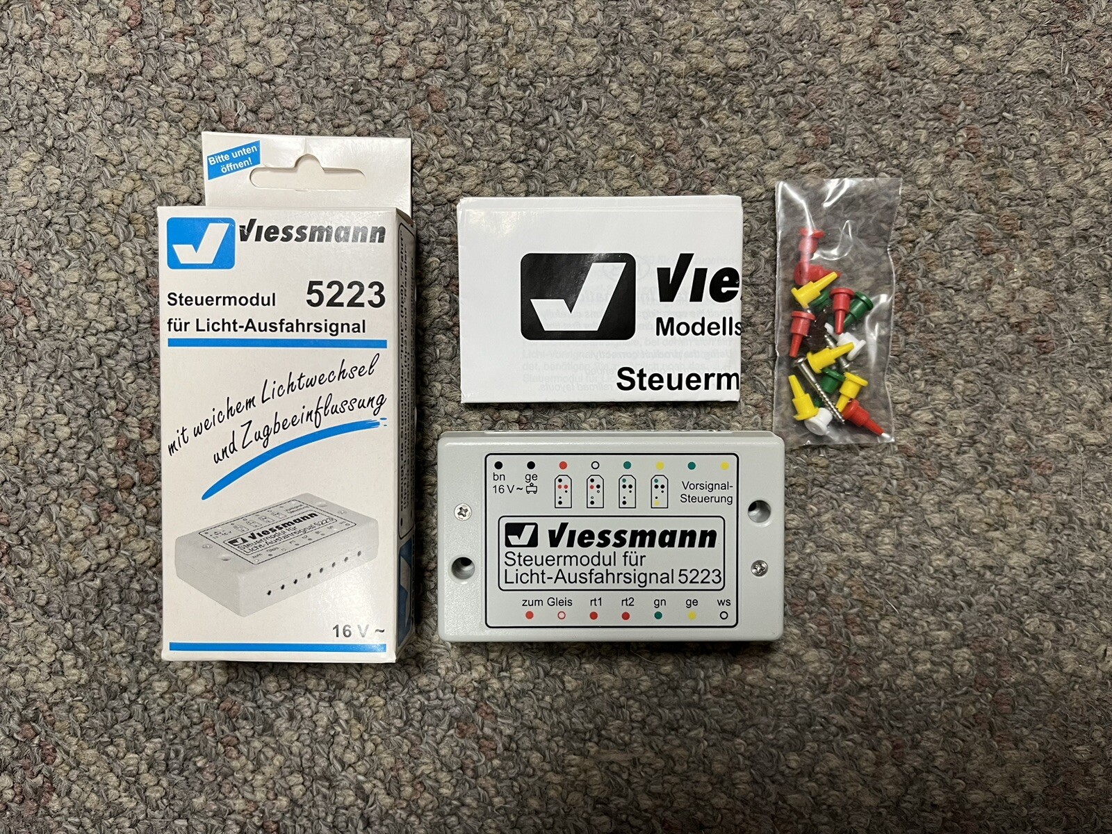 + Viessmann 5223 Control Module for Light Output Signal NIB *ST | eBay