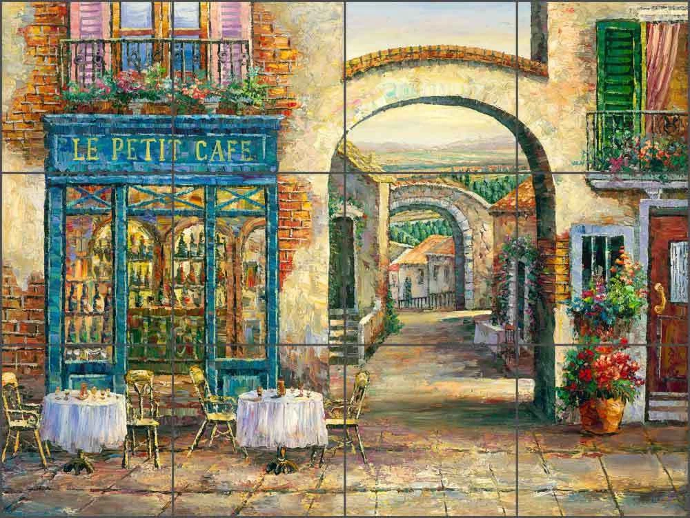 French Cafe Murals