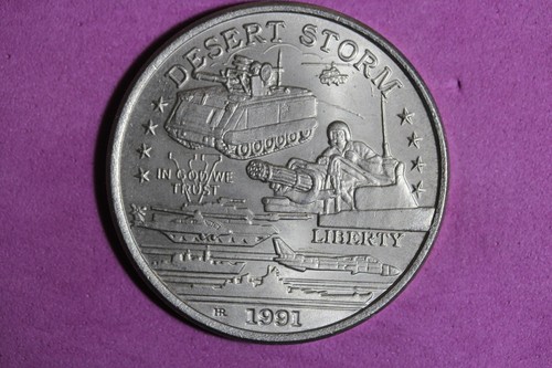 1991 Hutt River Province Desert Storm 5 Dollar Copper-Nickel Coin # ...