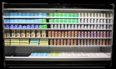 Kysor Warren DX6LN PRODUCE 12' E-12-E 144" Refrigerated Produce Display ...