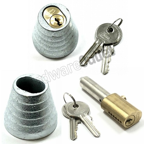 Oval Bullet Locks Shutter Lock Oval Bullet Lock & Housing Roller Shutter Door | eBay UK