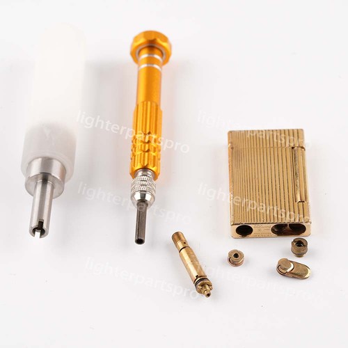 Tools for DuPont Line D LD Lighters flame adjust column + 1 full Repair ...
