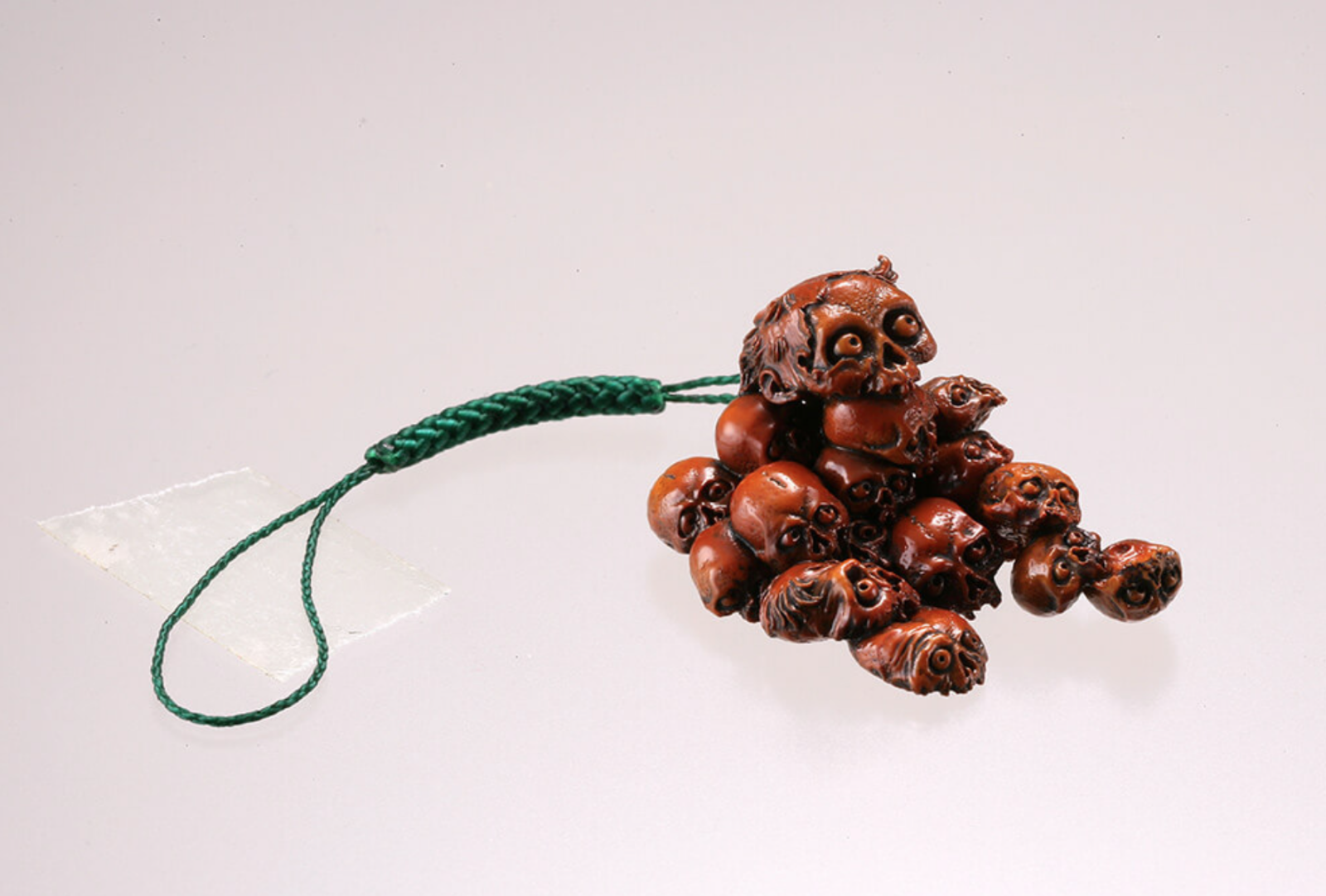 YOKAI Japanese Netsuke charm mascot strap SKULL Eye Demon Spirit Shinto ...