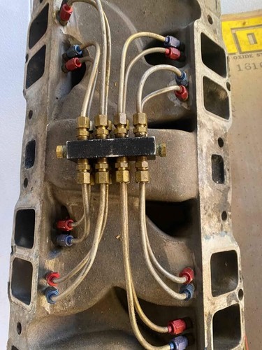 Modified C 454 Edelbrock Intake | eBay