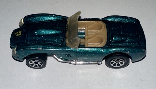 Hot Wheels 1990 Classic Ferrari 250 Diecast Car Green Tan Interior #117 ...