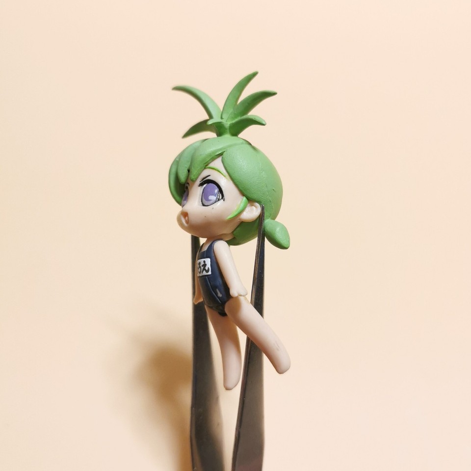 Binchou-Tan AROE in BLUE SWIMSUIT 2" Mini Figure Anime PVC Toy ...