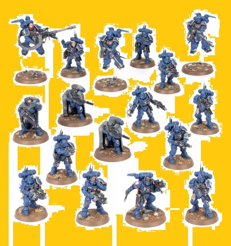 40K Space Marines Vanguard Task Force Suppressors Eliminator ...