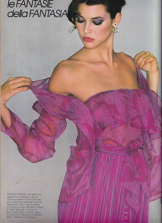 HARPER'S BAZAAR 1980 BROOKE SHIELDS JANICE DICKINSON GIA CARANGI JERRY ...