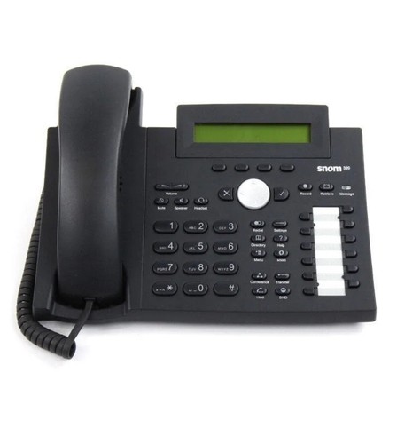 Snom 320 Office / Desk phone With Power Cord Works | eBay